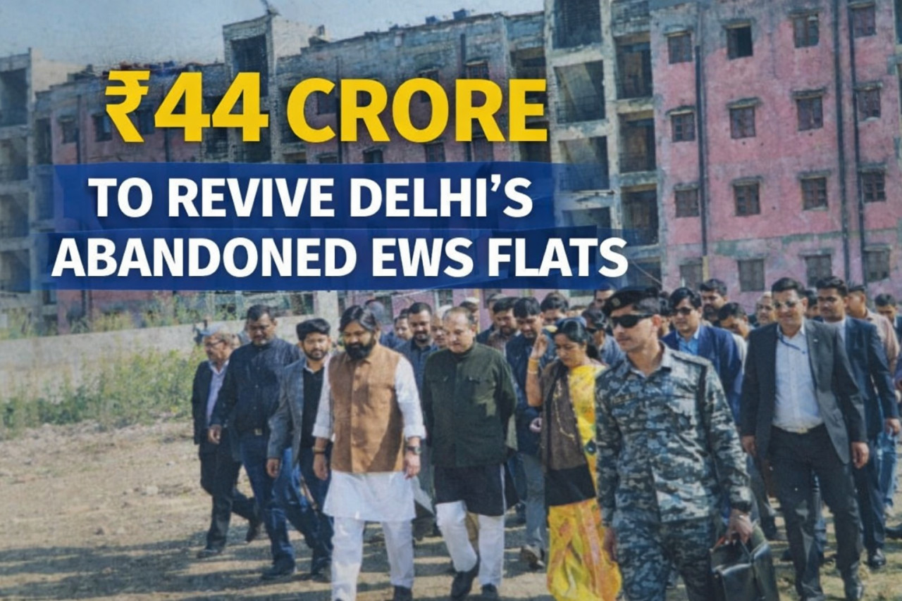 InsightfulTake | ₹44 Crore Cleared to Revive Delhi’s Abandoned EWS ...