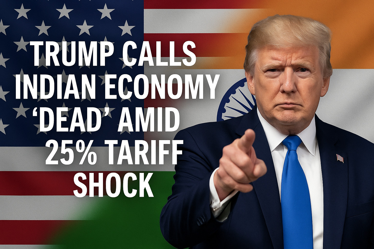 InsightfulTake | Indian Economy Is Dead, Said Trump: A Tariff Shock ...