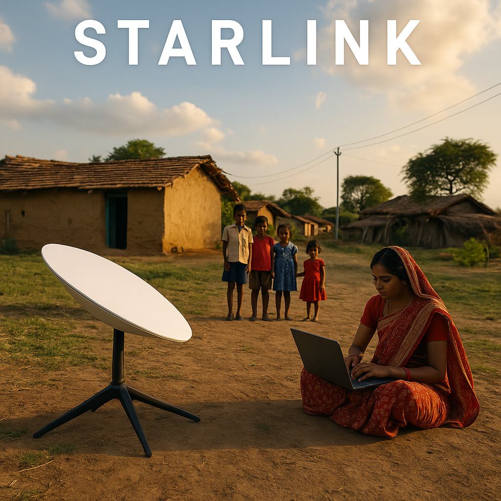 InsightfulTake | Starlink in India: A Satellite Lifeline for Rural Bharat