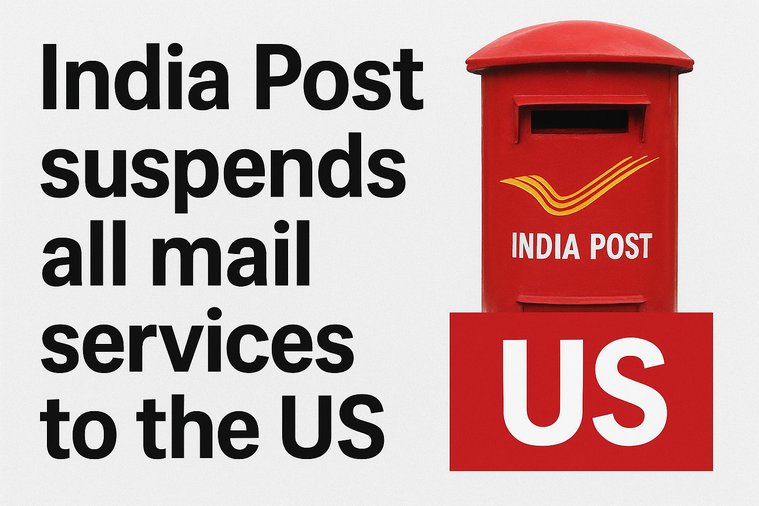 InsightfulTake | India Post Suspends All Mail Services to the US After ...