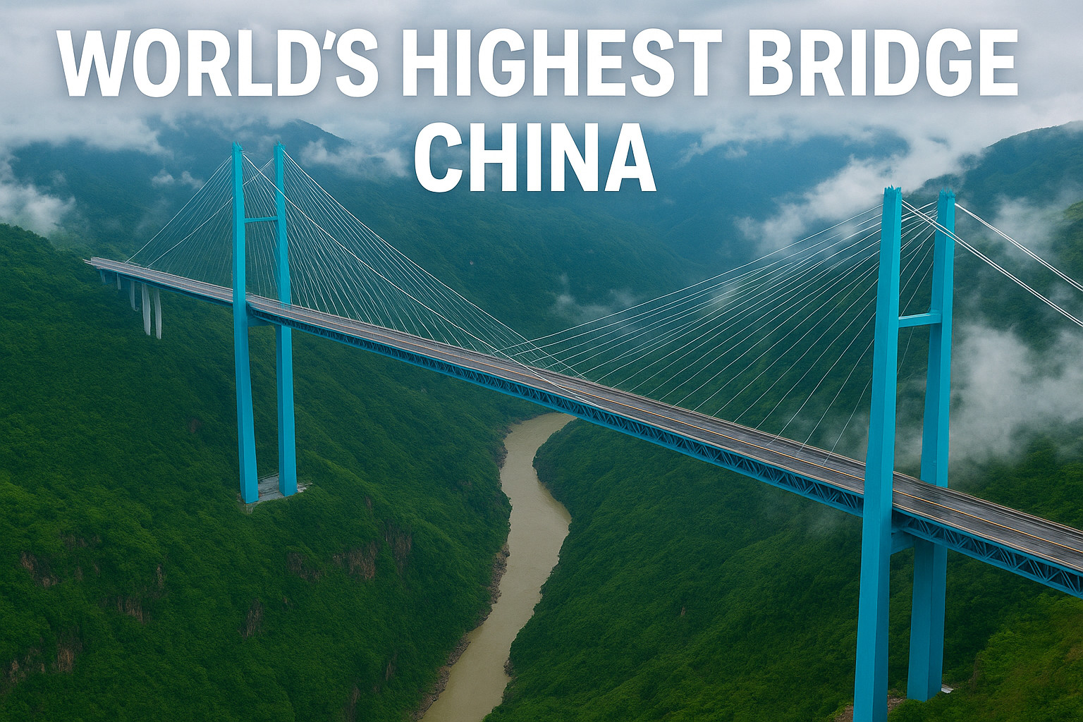 InsightfulTake | Huajiang Grand Canyon Bridge: China Unveils the World ...