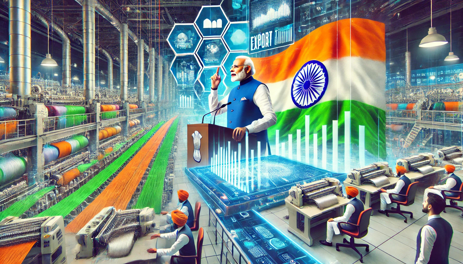 InsightfulTake | India’s Textile Industry Set to Triple Exports by 2030: PM Modi Unveils ...